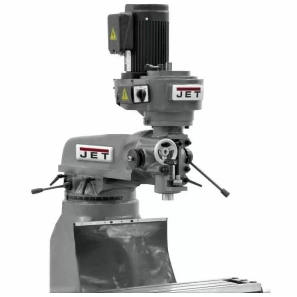 New Jet Vertical Mill Model JTM-1 Step Pulley 230V 3Ph