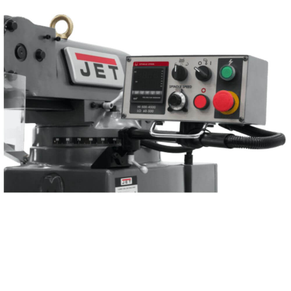 9" x 49" New Jet Vertical Mill Model JTM-949EVS with 3-Axis ACU-RITE ...