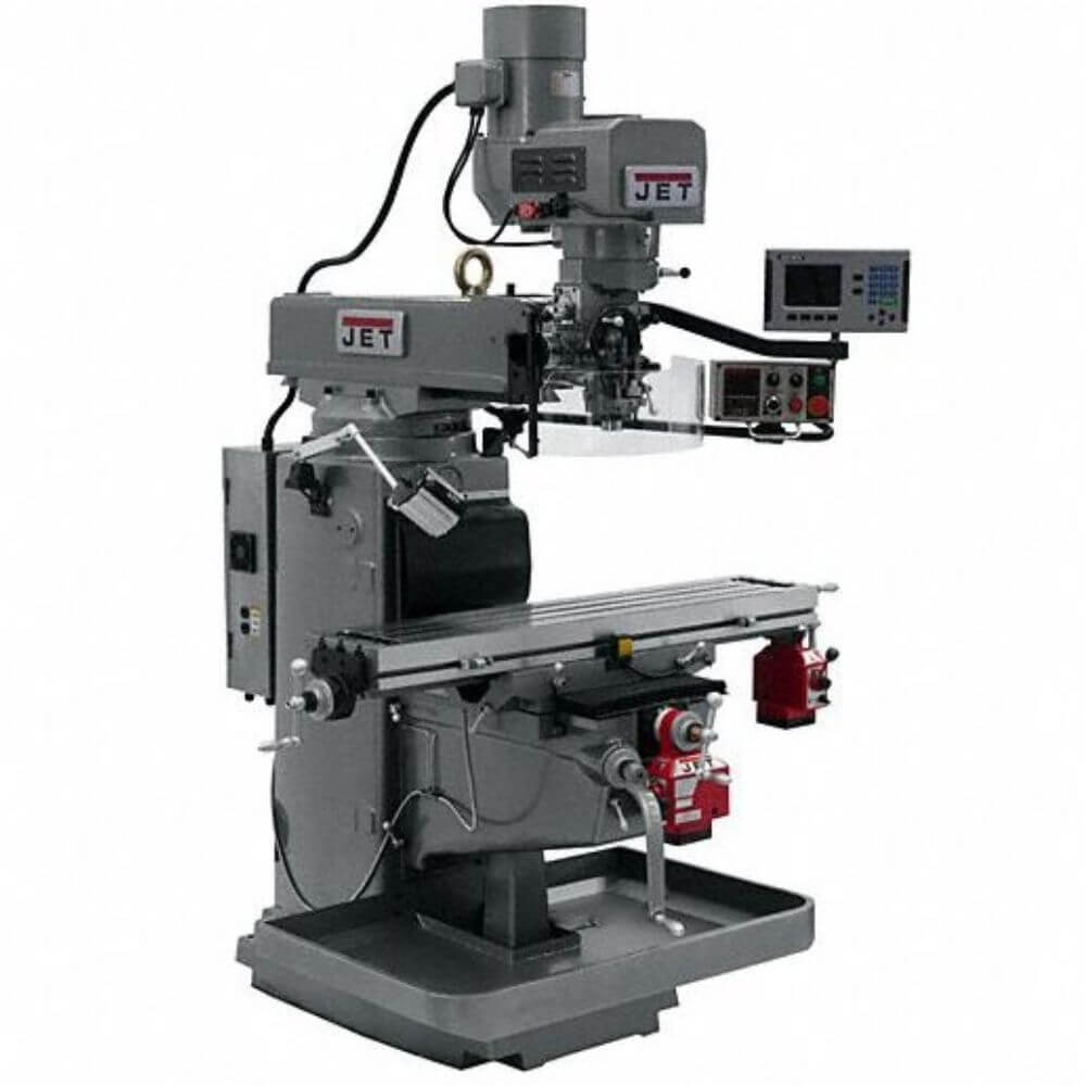 10" x 50" New Jet Vertical Mill Model JTM-1050EVS2/230 230V 3Ph