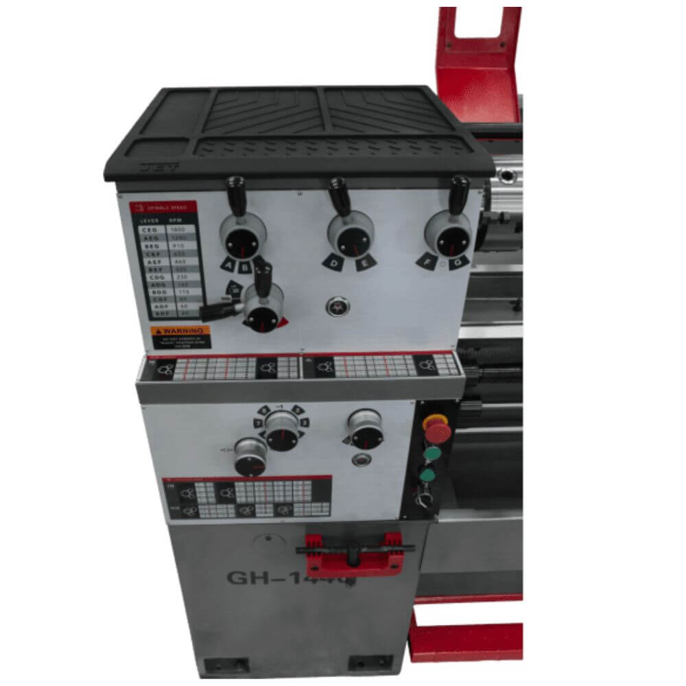 14" x 40" New Jet Geared Head Lathe Model GH-1440-1 with DP700 DRO ...