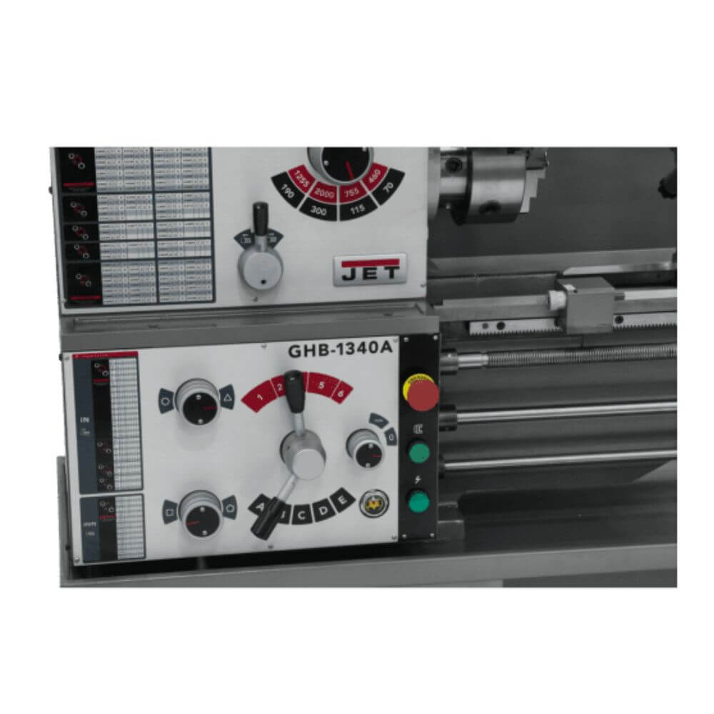 13" x 40" New Jet Geared Head Bench Lathe Model GHB-1340A