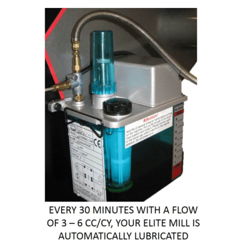 9" x 49" New Jet Mill Model ETM-949 with 2-Axis ACU-RITE 303 DRO and X ...